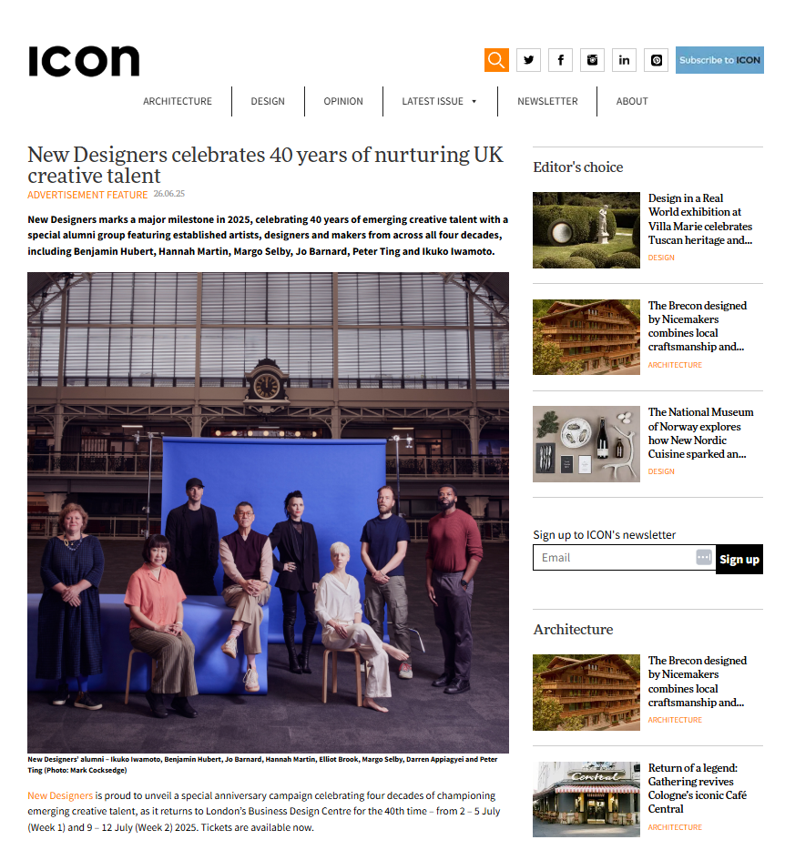 New Designers | The UK's Leading Graduate Design Event